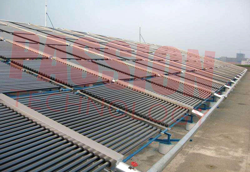 58mm *1800mm 3000L Evacuated Vacuum Tube Solar Collector Three Target ...