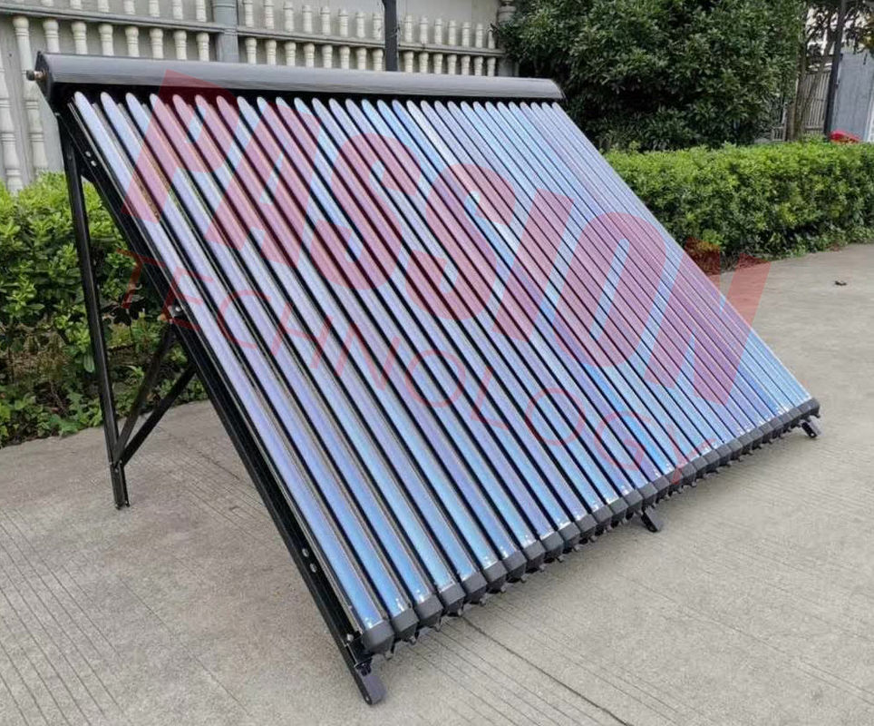Copper Pipe Solar Collector Heat Pipe Solar Panel Vacuum Tube Collector ...