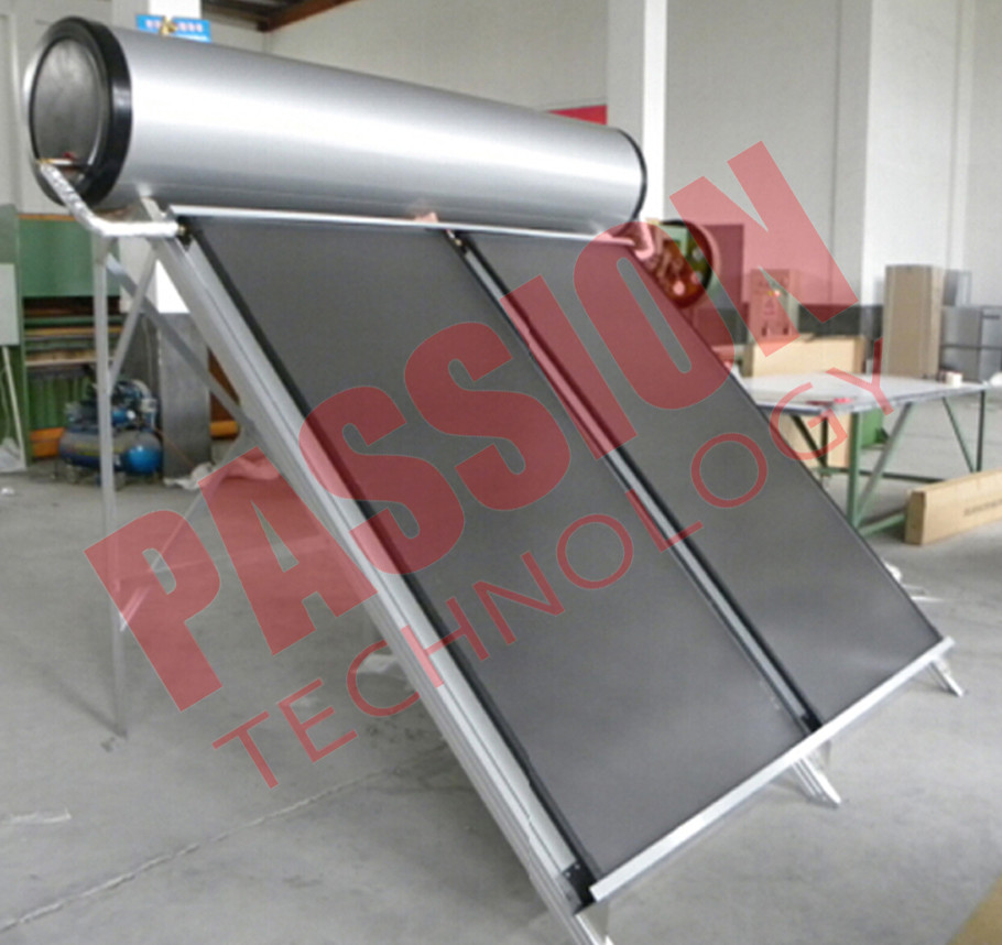 Portable Solar Water Heater 300 Liter , Flat Panel Solar Water Heater ...