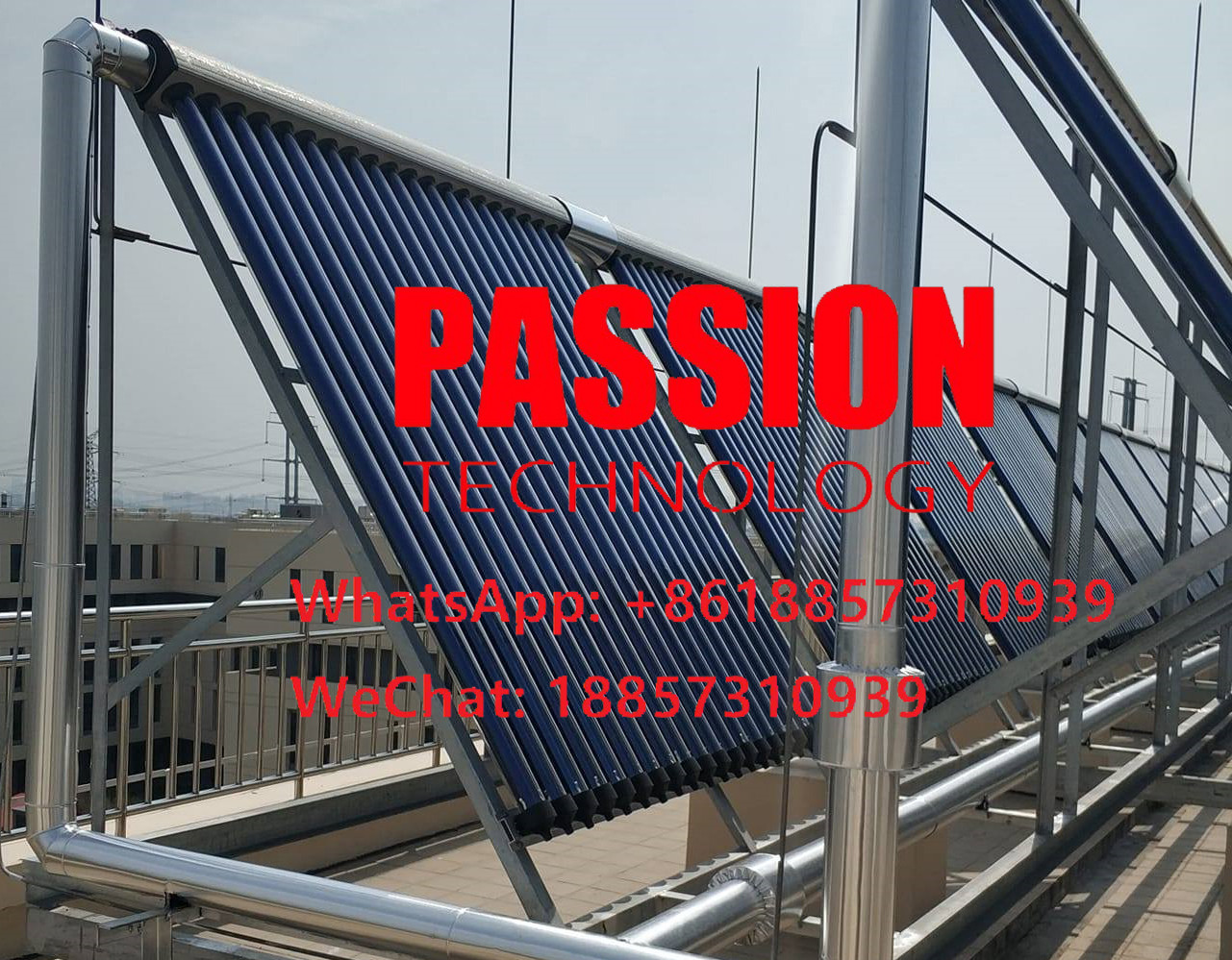 Heat Pipe Solar Panel Vacuum Tube Collector Copper Pipe Solar Collector ...