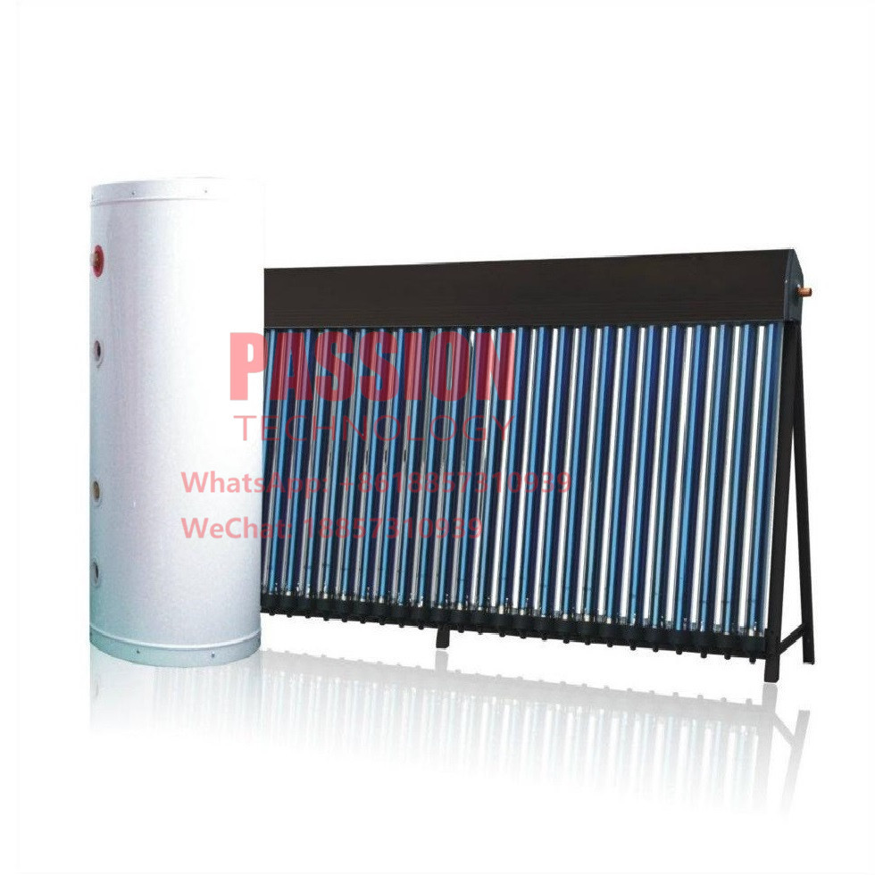 300L Split Pressurized Solar Water Heater 30tubes Heat Pipe Solar Collector